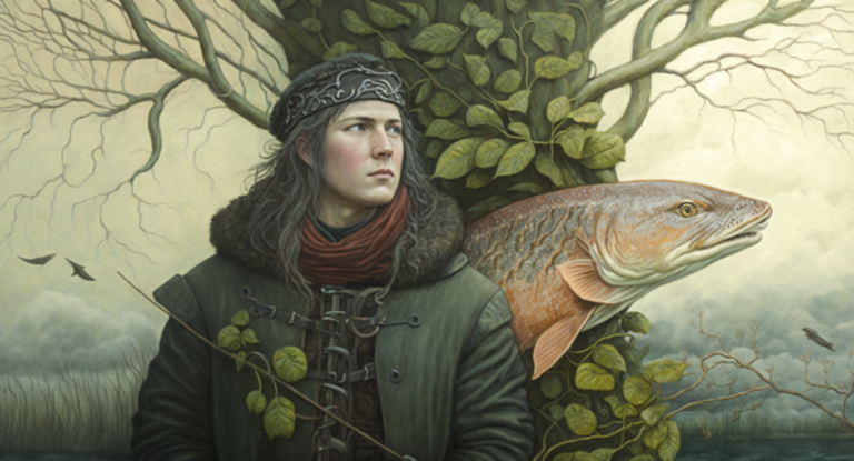Fionn Mac Cumhaill And The Salmon Of Knowledge