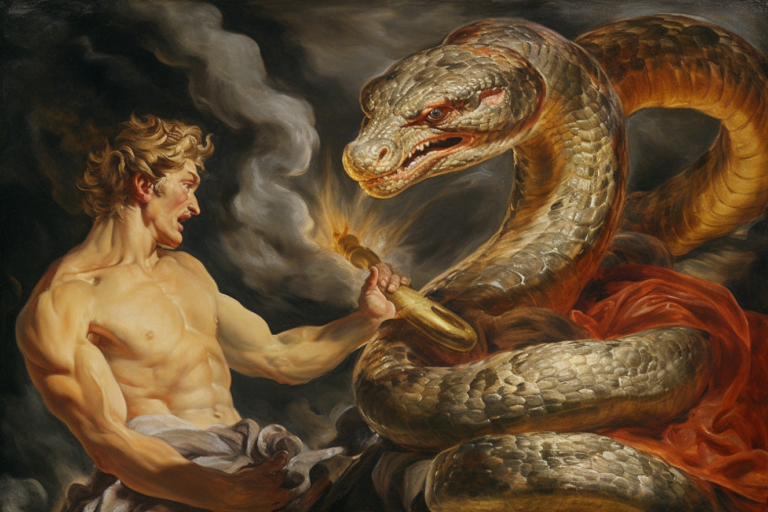 The Battle Of Apollo And Python | Meet The Myths